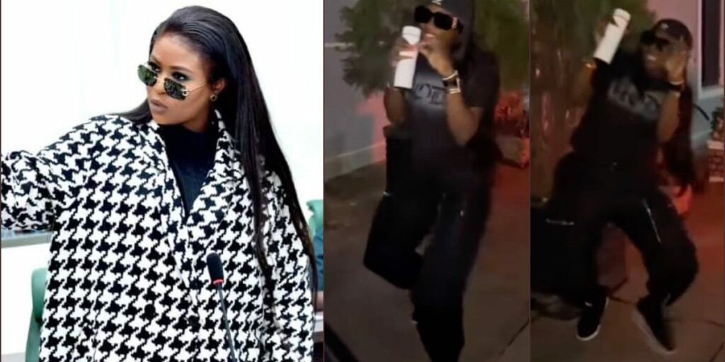Reactions as 2Baba's New Wife, Hon Natasha Halts Her Car, Steps out to ...