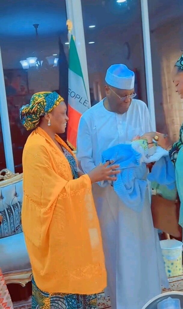 Atiku Abubakar Welcomes Grandchild by Daughter, Nana (video) - Hetty's ...