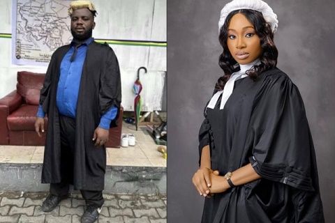 Comedian Sabinus Celebrates as His Baby Sister is Called to Bar (photos ...